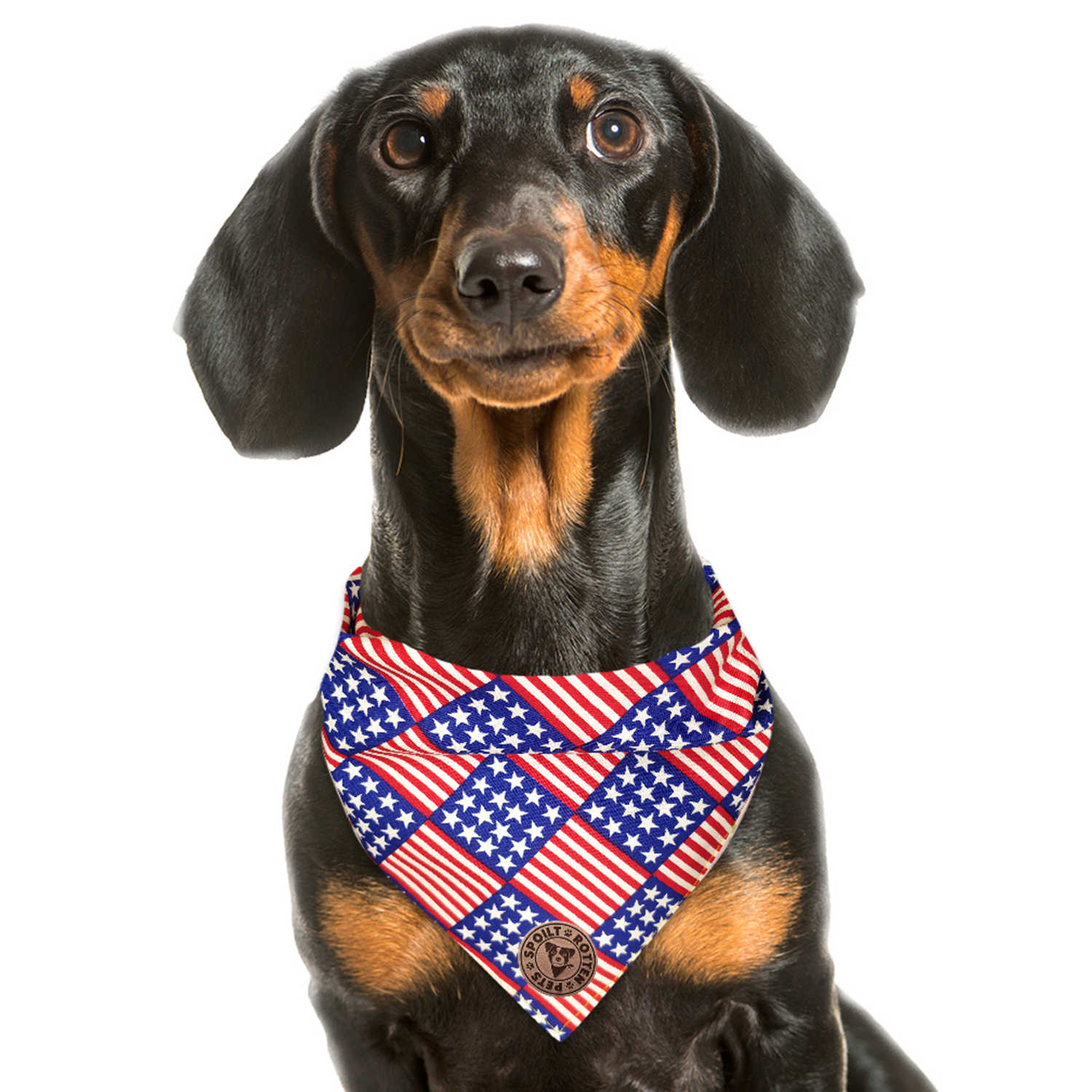 American flag puppy bandana store